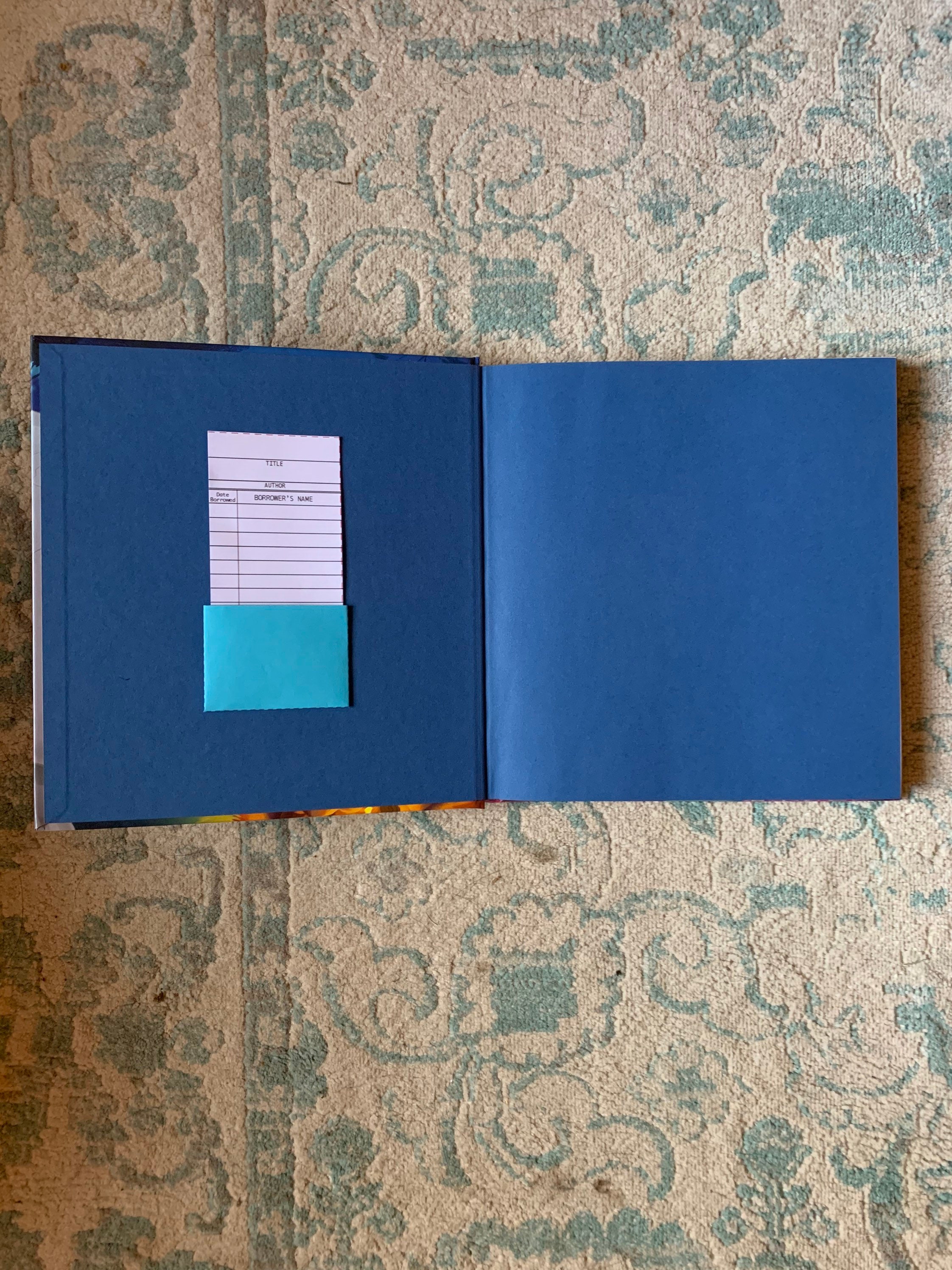 Print and Cut Your Own Library Card Kit - Etsy