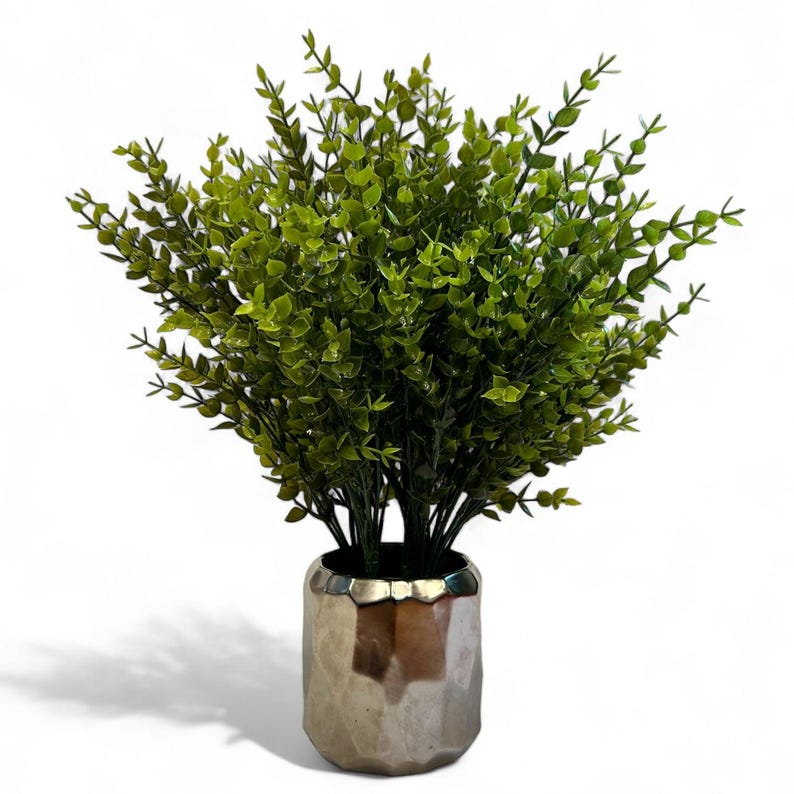 Artificial Boxwood Bush Fake Plant for Garden Landscaping Home Decor ...