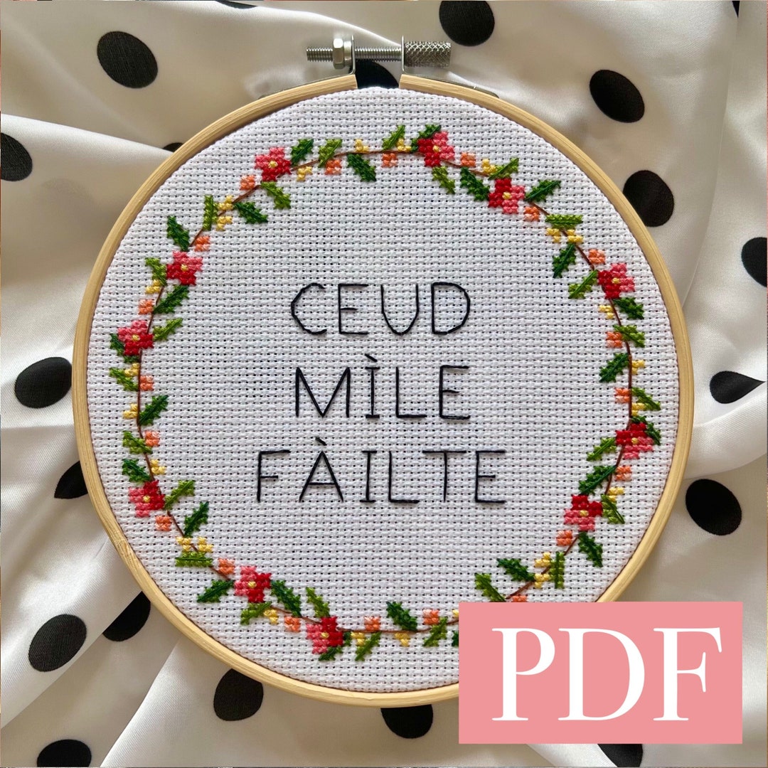 Scottish Gaelic Gàidhlig Ceud Mìle Fàilte a Hundred Thousand Welcomes ...