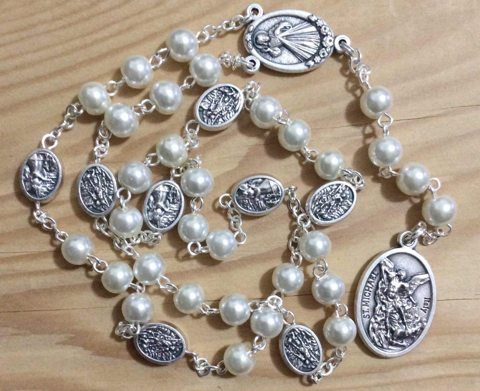 St Michael Chaplet, Crown of St Michael, St Michael Rosary, Patron of ...