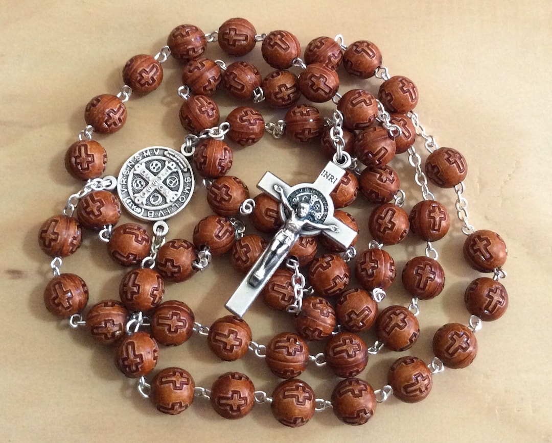 Handmade Traditional Catholic Rosary Prayer Beads - Etsy