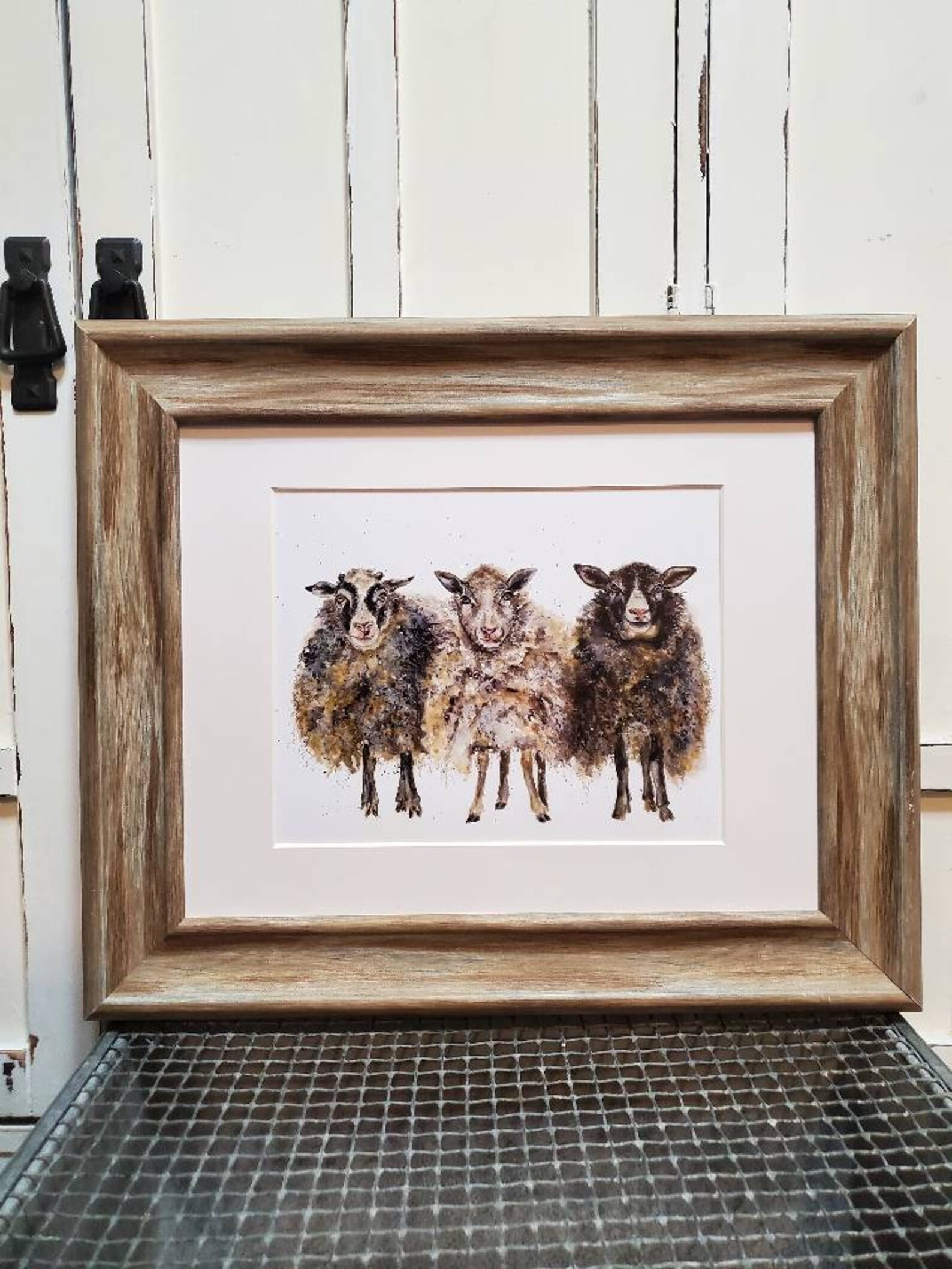 SHEEP ART PRINT Watercolor Sheep Sheep Art Nursery Art | Etsy