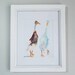 DUCK ART PRINT Watercolor Runner Duck Wall Art Print Duck - Etsy