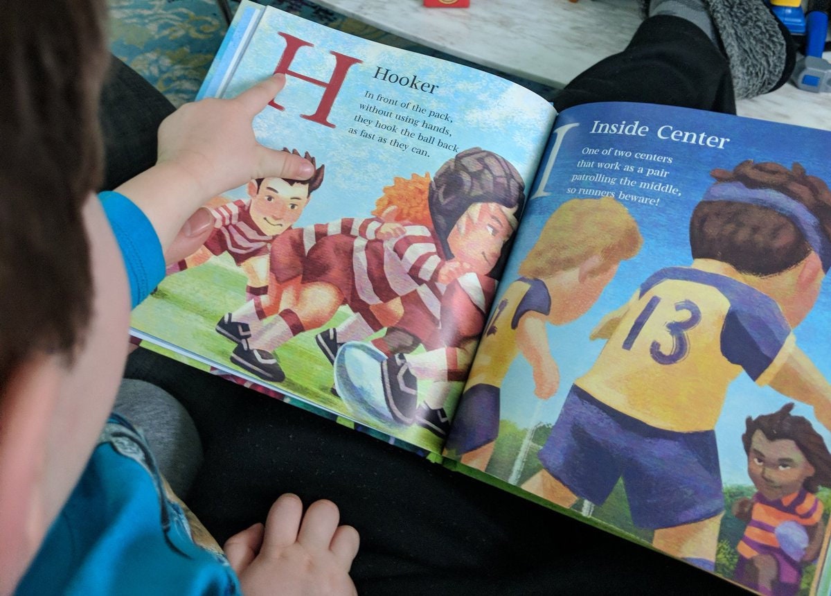R is for Rugby: an Alphabet Book - Etsy
