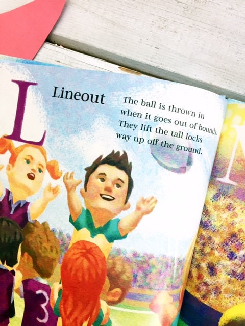 R is for Rugby: an Alphabet Book - Etsy