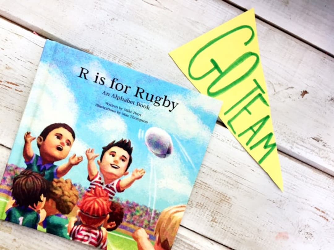R is for Rugby: an Alphabet Book - Etsy
