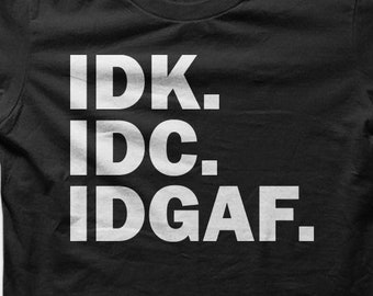 Idgaf | Etsy