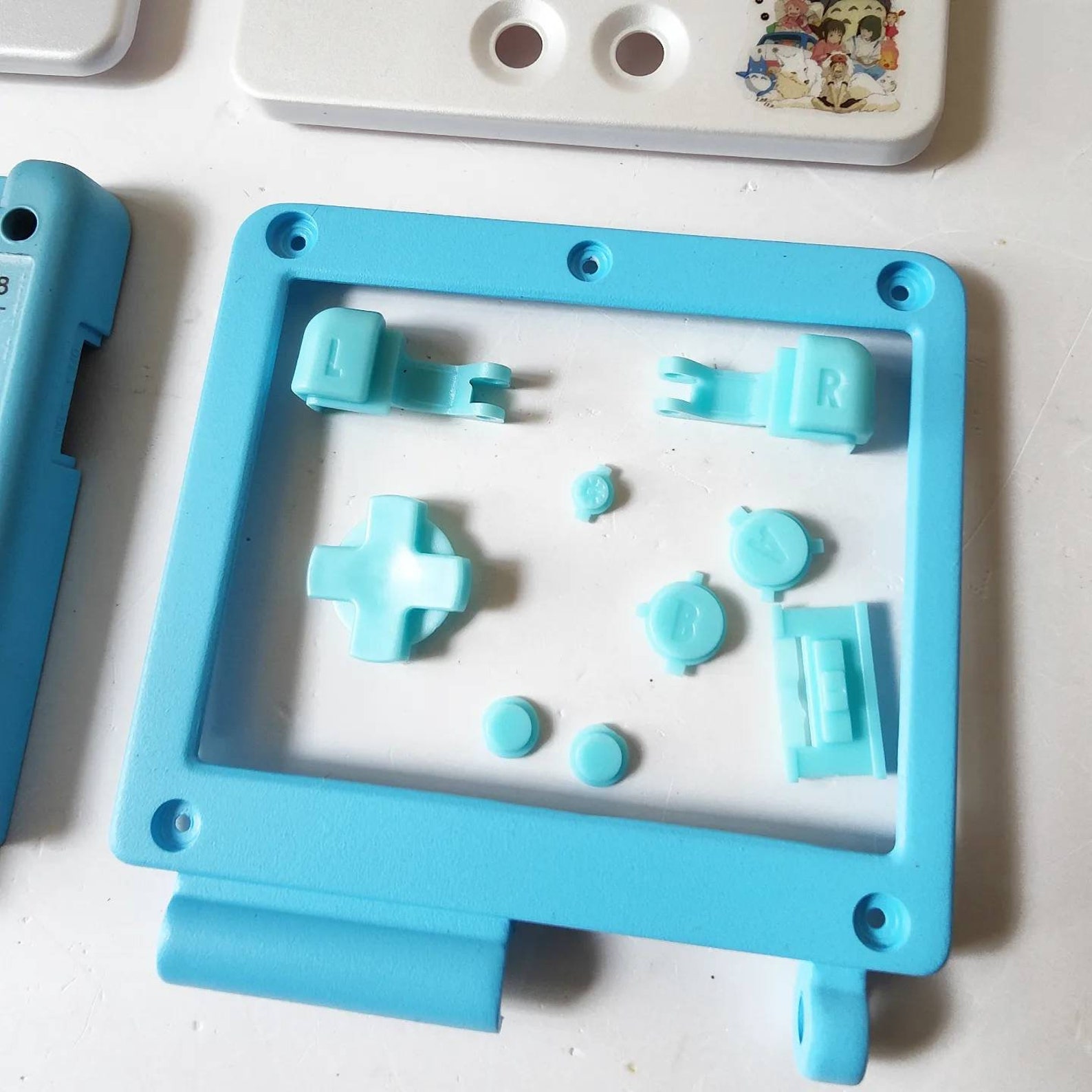 DIY Gameboy Advance Sp Shell Custom Studio Ghibli Blue - Etsy