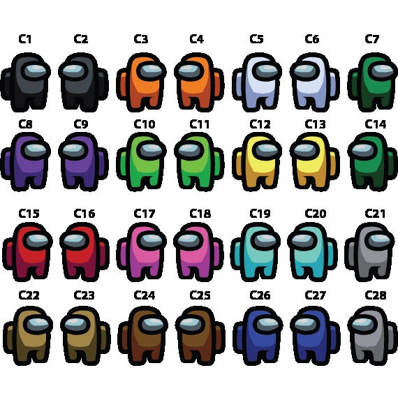 Art & Collectibles Collectibles Customisable Among Us Crewmate Magnets ...