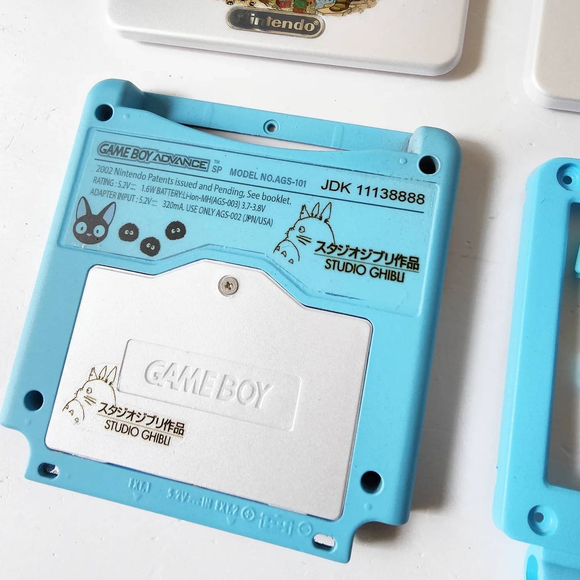 DIY Gameboy Advance Sp Shell Custom Studio Ghibli Blue - Etsy