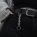 Daisy Chain Carabiner Keyring Chainmail | Stainless Steel | Hand Made ...