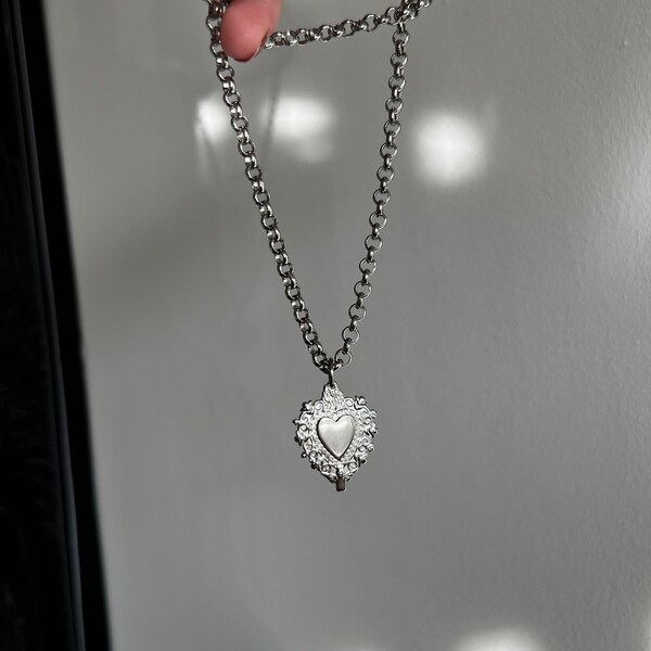 Flaming Heart - Etsy UK