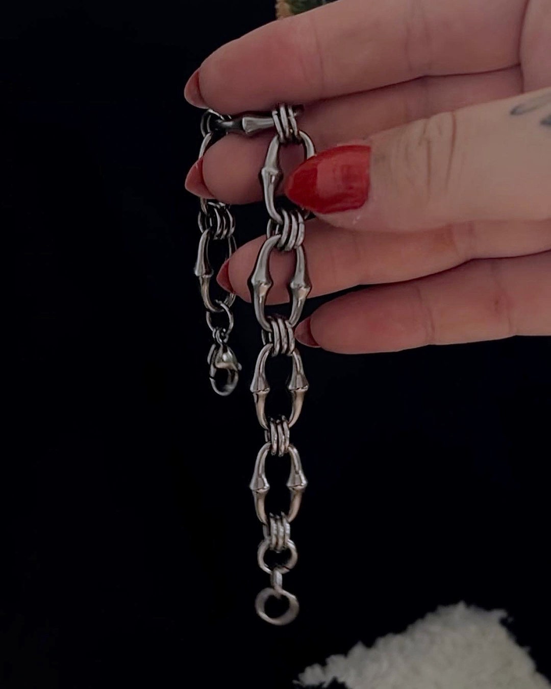 Stainless Steel Shackle Chunky Bracelet Mens Womens Jewellery - Etsy