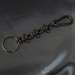Daisy Chain Carabiner Keyring Chainmail | Stainless Steel | Hand Made ...