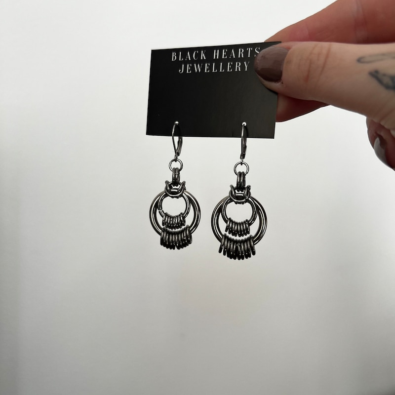 Grunge Earrings - Etsy