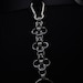 Daisy Chain Carabiner Keyring Chainmail | Stainless Steel | Hand Made ...