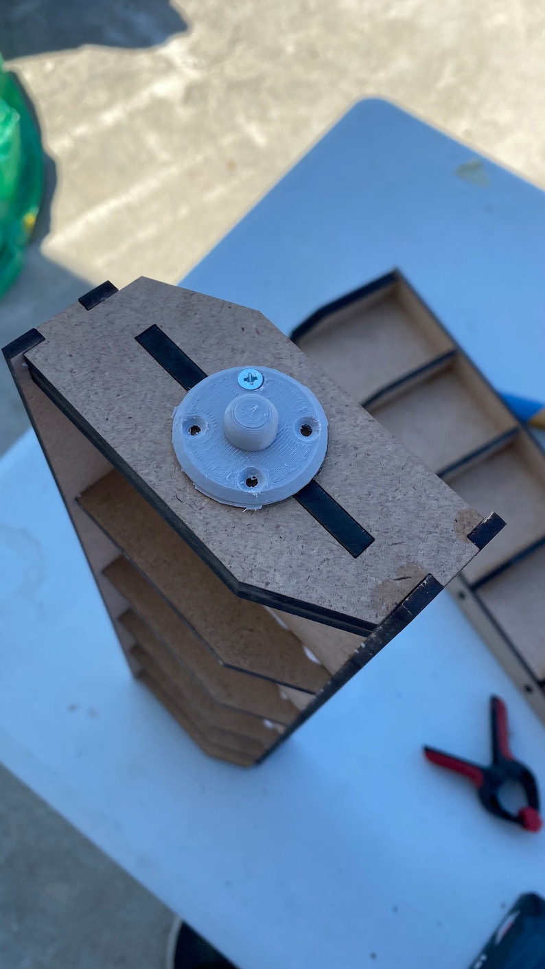 Rotating Card Holder (40 Slots) - Etsy