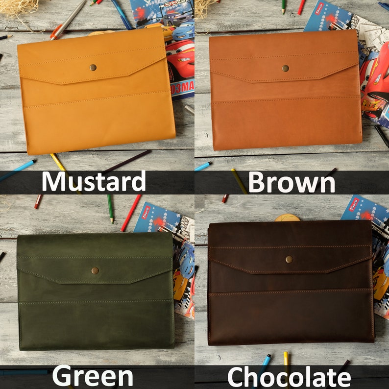 Custom Leather Folder With Logo at Nora Weeks blog