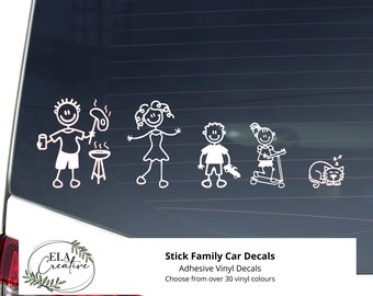 Vinyl Stick Figure - Etsy