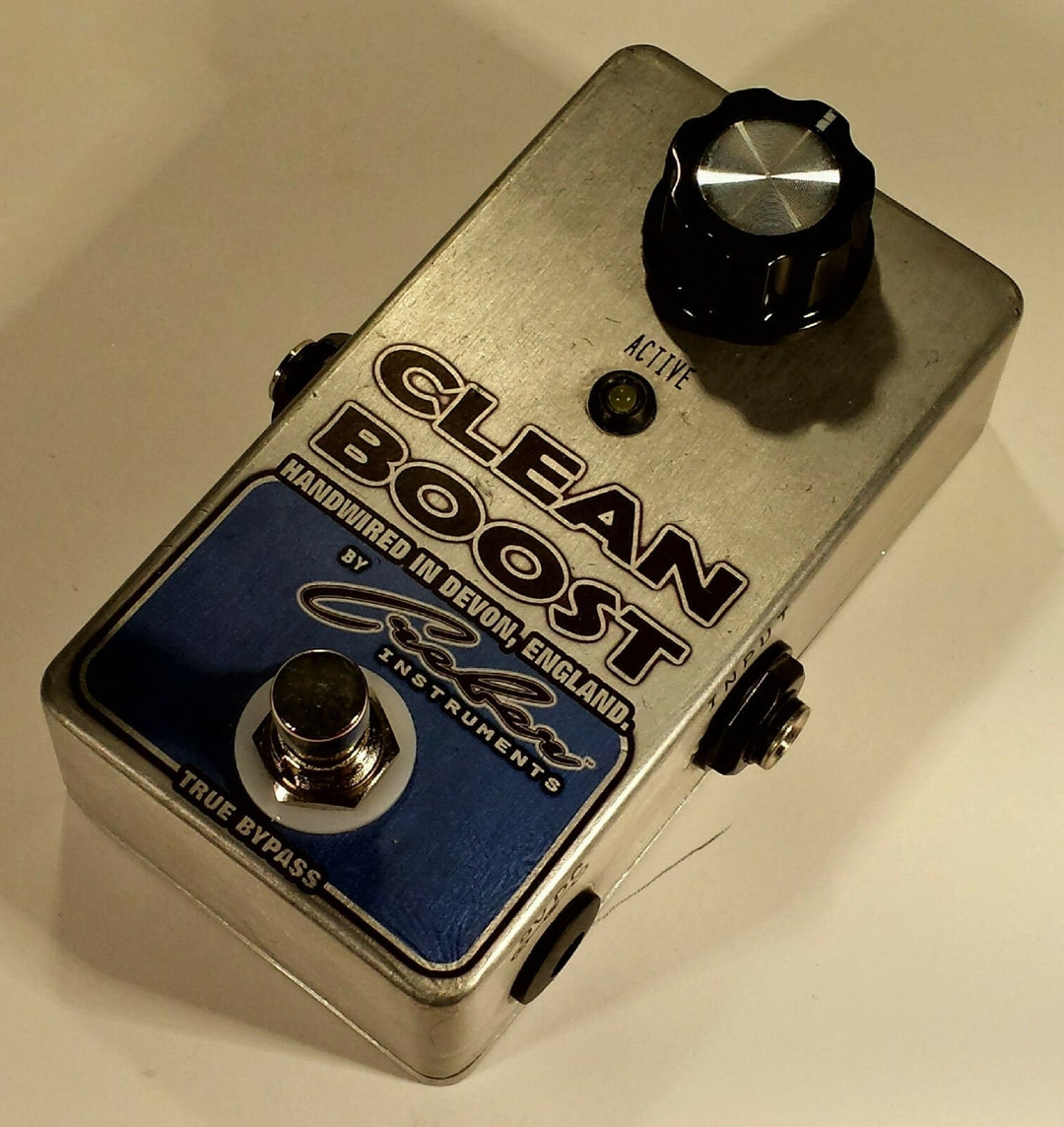 CLEAN BOOST Transparent Volume Gain Analog Signal Guitar Instrument ...