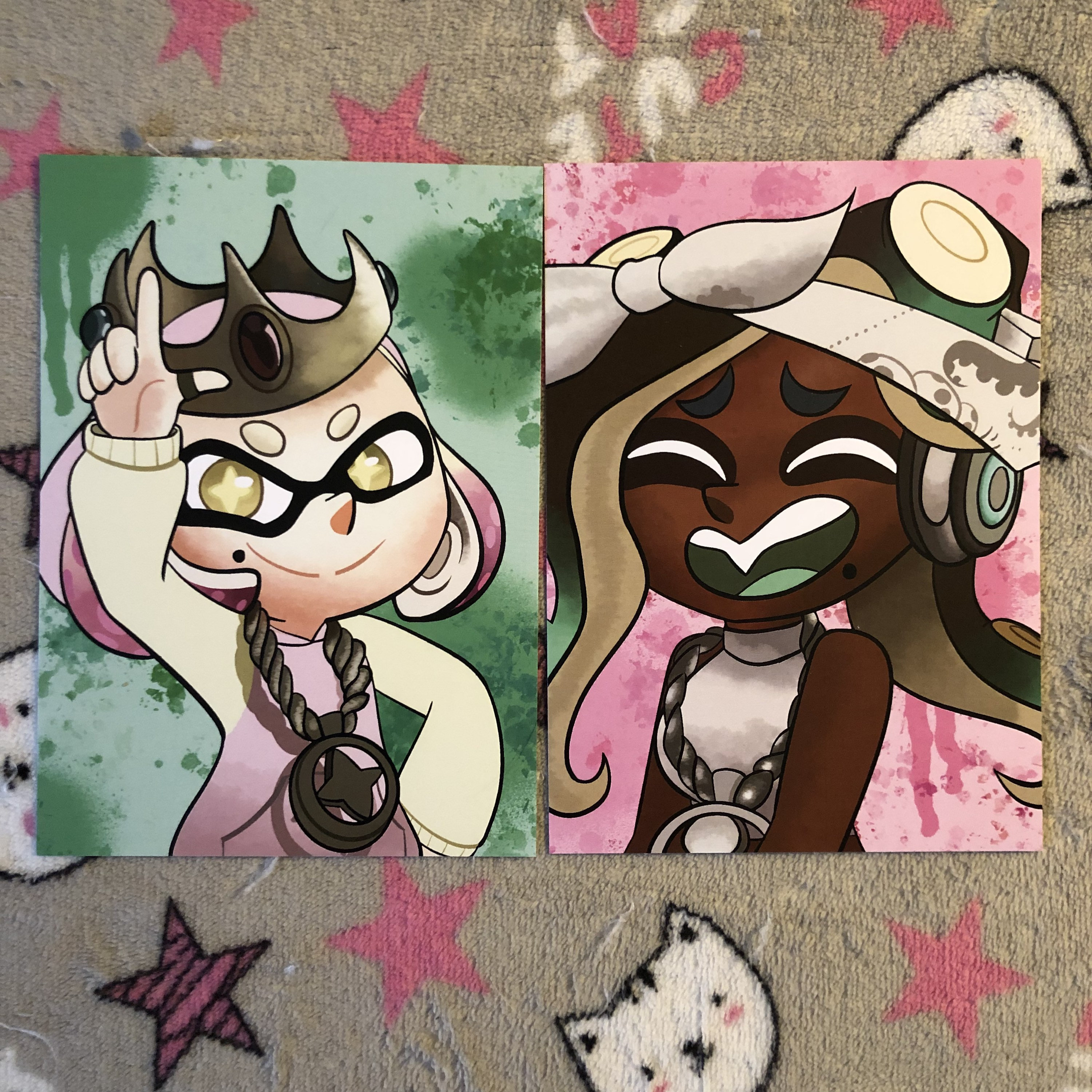 Splatoon Idols 5x7 Art Prints - Etsy