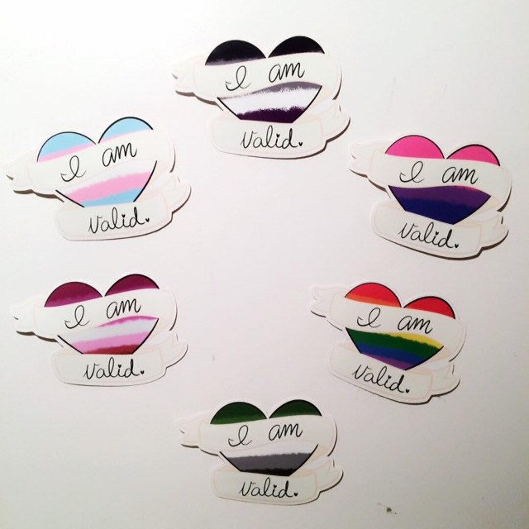 Pride Validity Stickers - Etsy