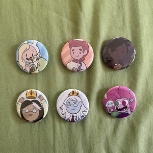 Adventure Friends 32mm Button Badges - Etsy