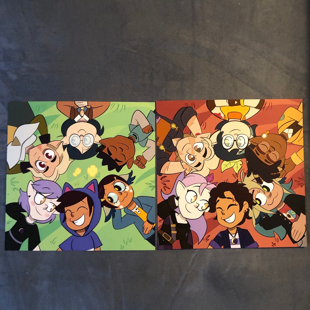 Hex Squad 8x8 Art Print - Etsy