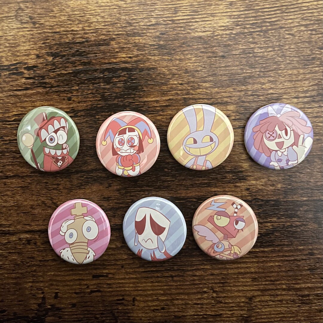 The Amazing Digital Circus 1.25 Button Badges - Etsy