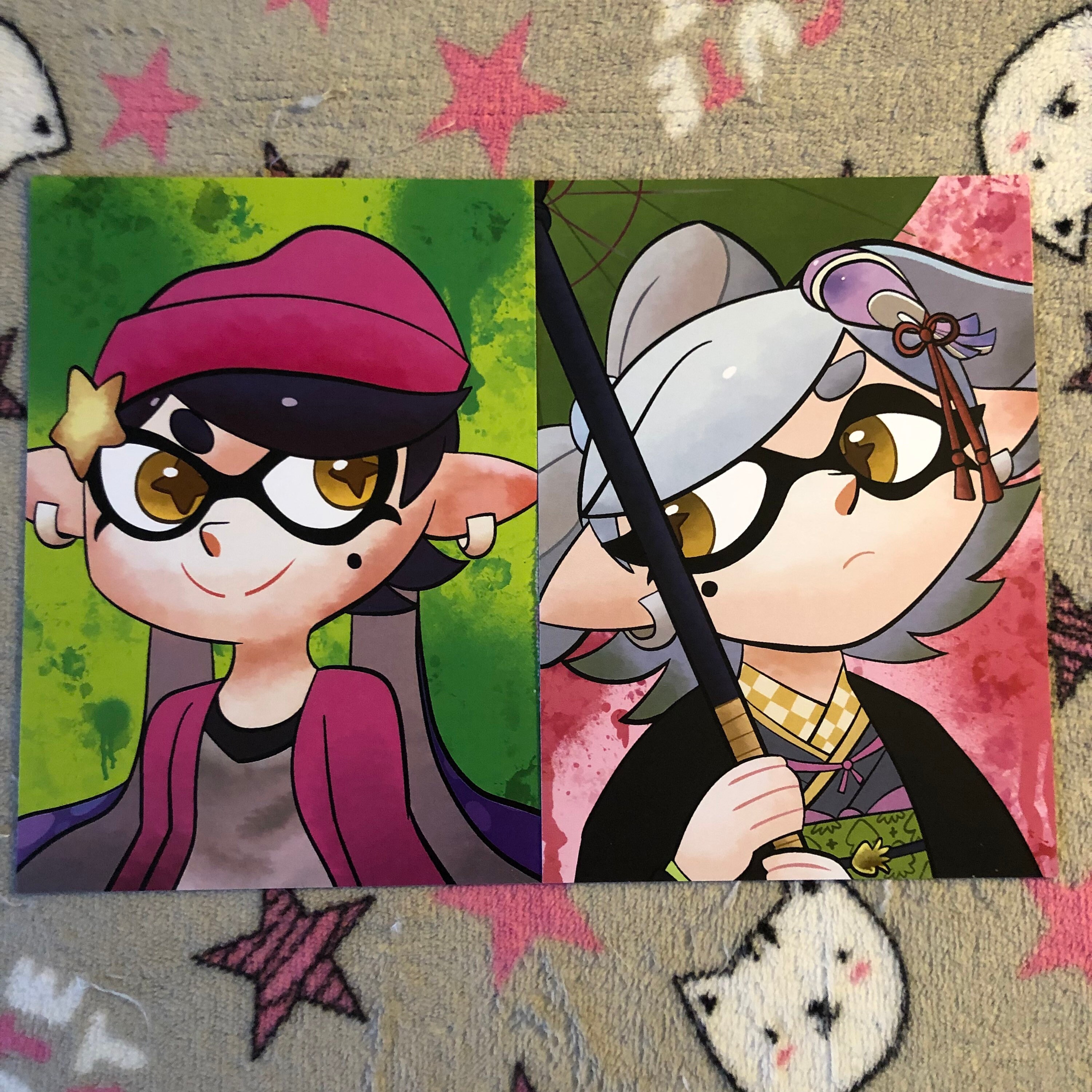 Splatoon Idols 5x7 Art Prints - Etsy