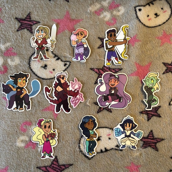 She-ra 2 and 2.5 Stickers | Etsy