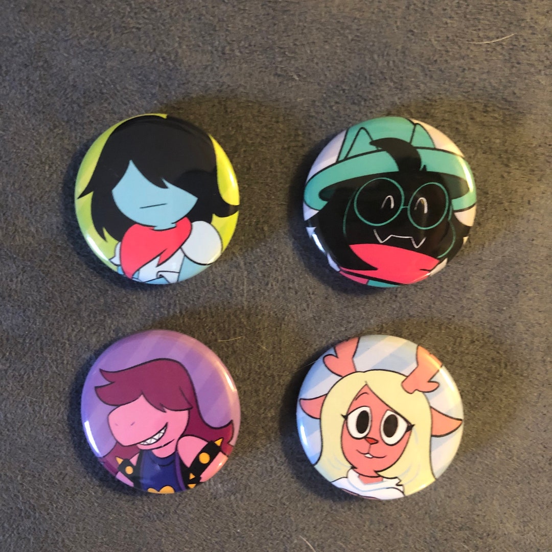 Deltarune 1.25 in 32mm Button Badges - Etsy