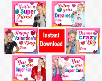Jojo siwa valentines | Etsy