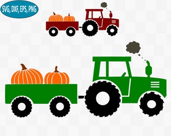 Traktor dxf datei | Etsy