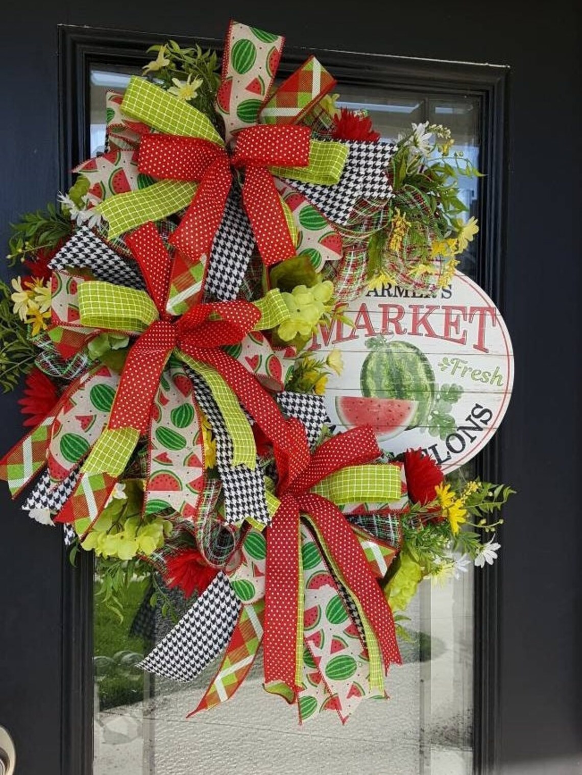 Farmhouse Watermelon Decor Picnic Fruit Summer Porch Decor - Etsy