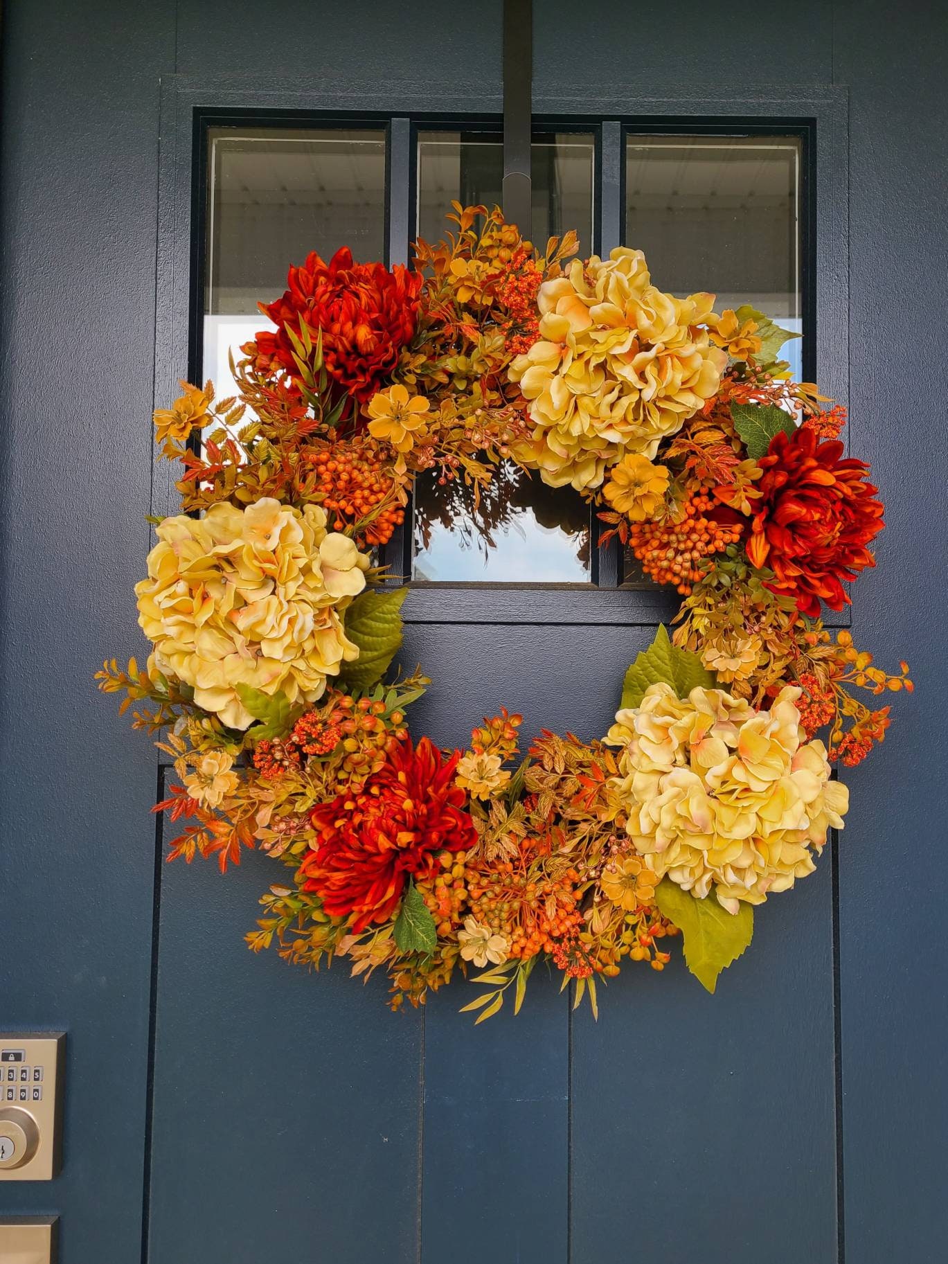 Custom Fall Wreath - munimoro.gob.pe