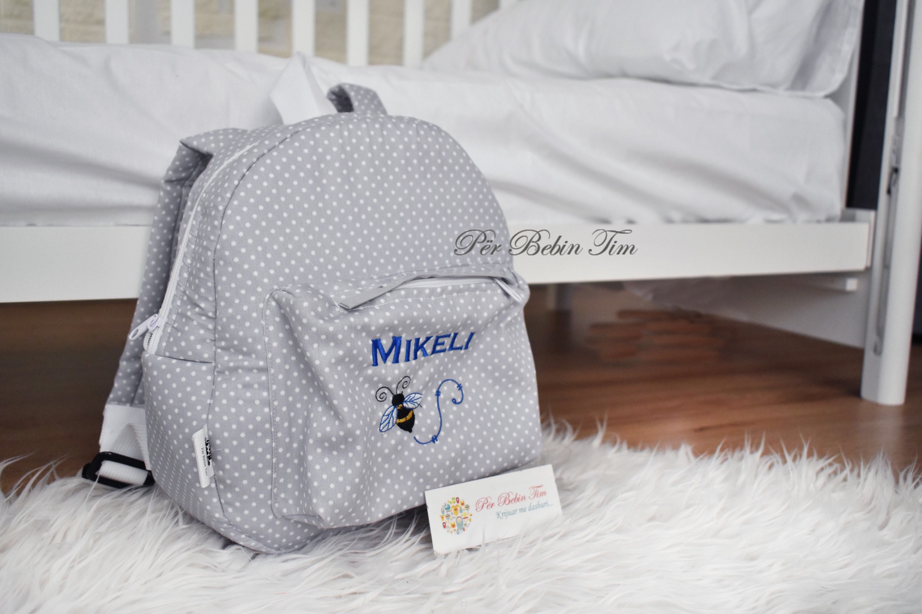 Kids Backpack Embroidered Custom - Etsy