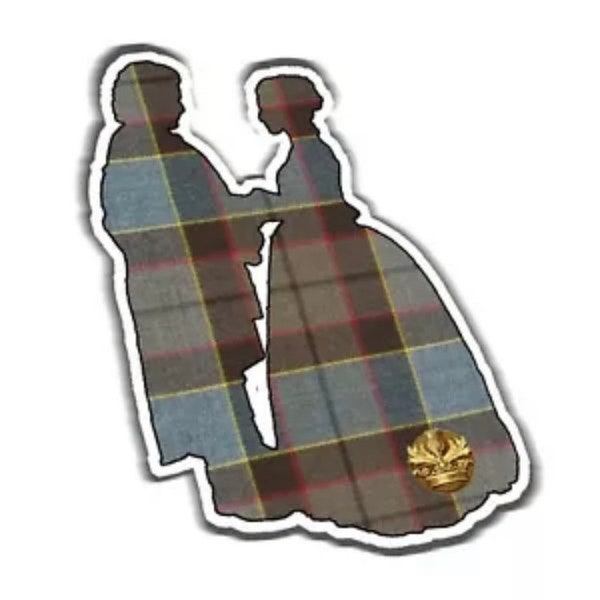 Tartan Sticker Decal - Etsy