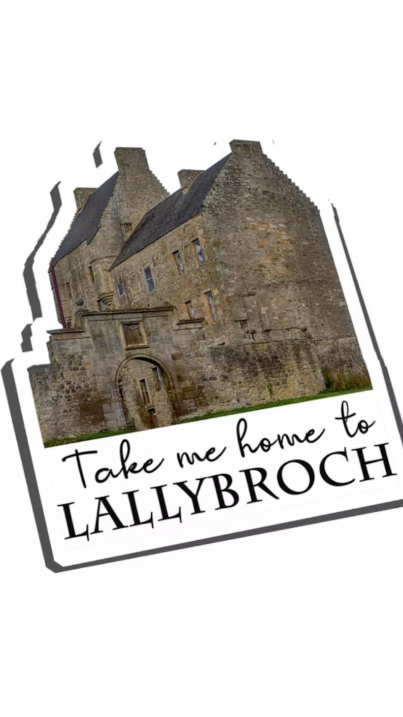Outlander TV Series Sticker -take Me Hone to Lallybrich - Car Laptop ...