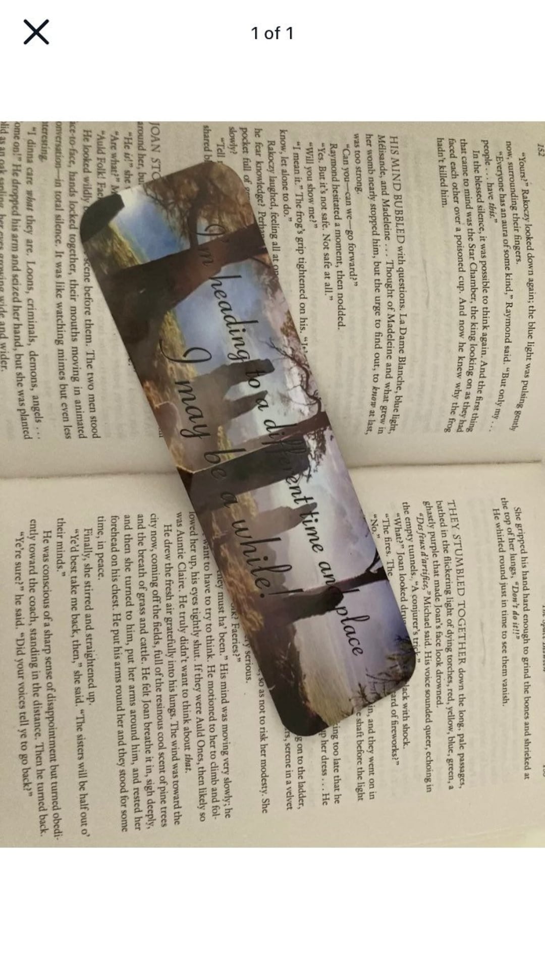 Standing Stones Outlander Bookmark - Etsy