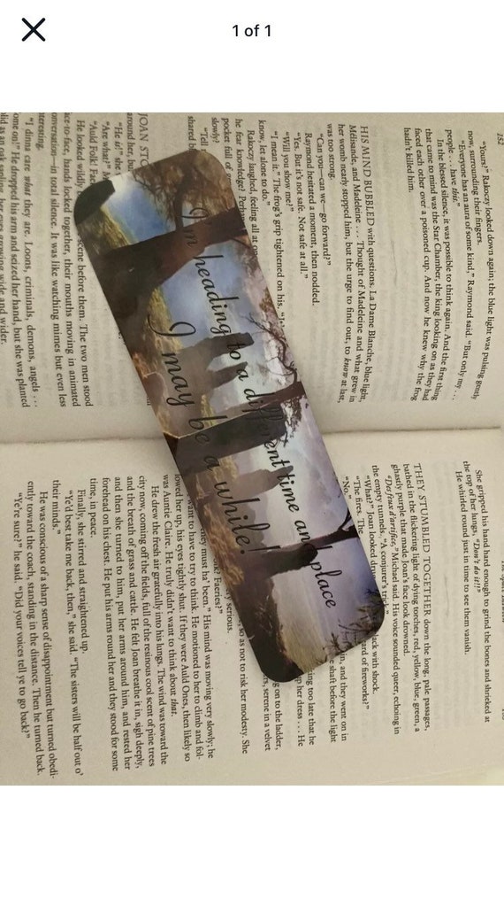 Standing stones Outlander bookmark | Etsy