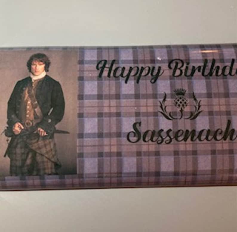 Outlander Style Chocolate Candy Bar Wrapper. Includes 180g Bar of ...