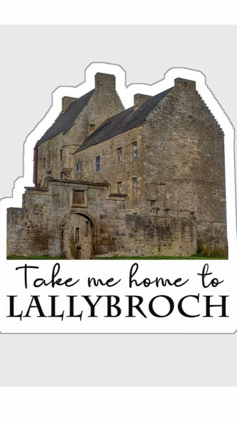 Outlander TV Series Sticker take Me Hone to Lallybrich Car | Etsy