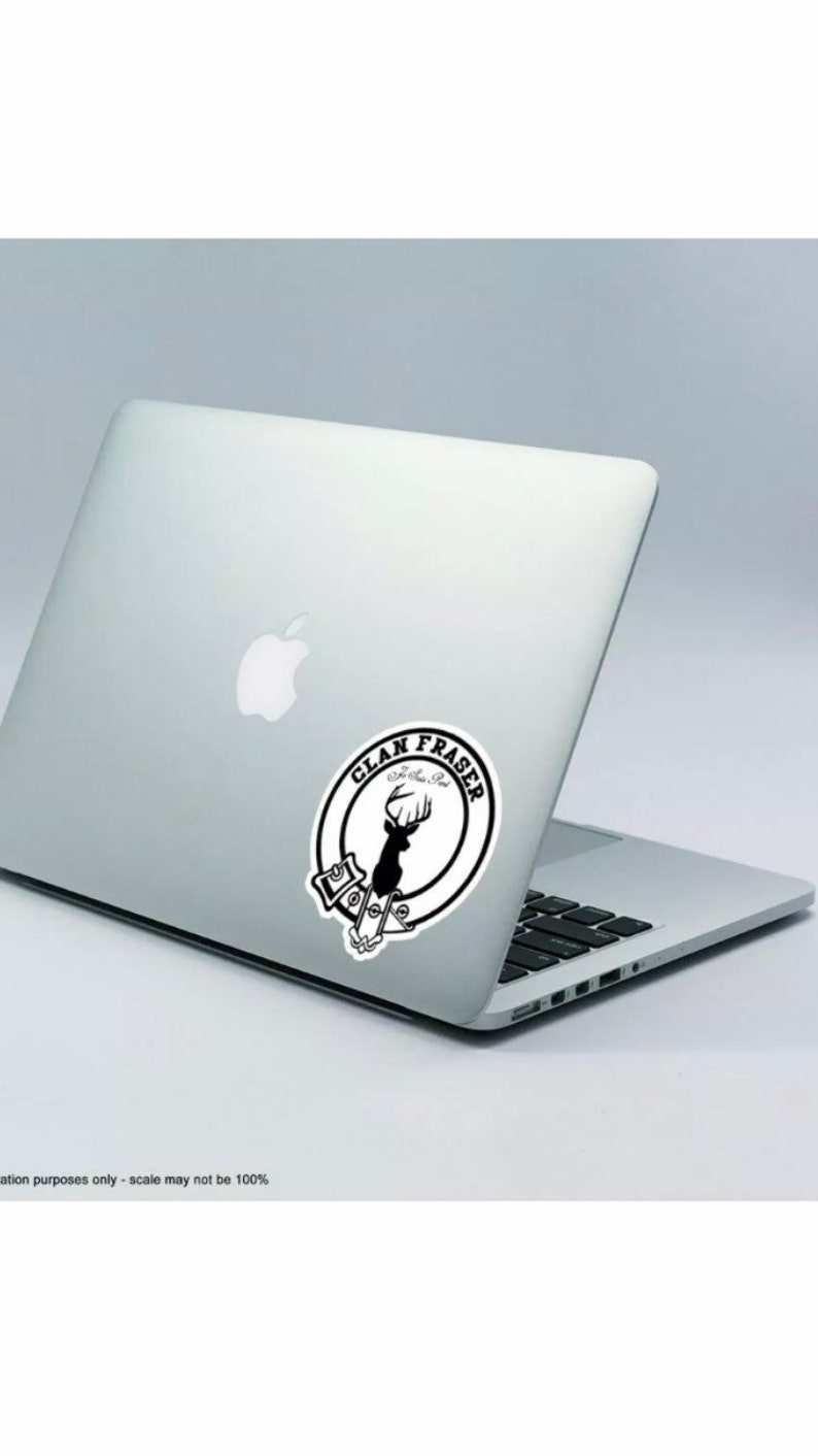 Outlander TV Series Sticker Je Suis Prest Clan Fraser Car | Etsy