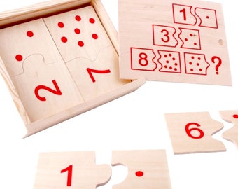 Montessori Math Game - Etsy