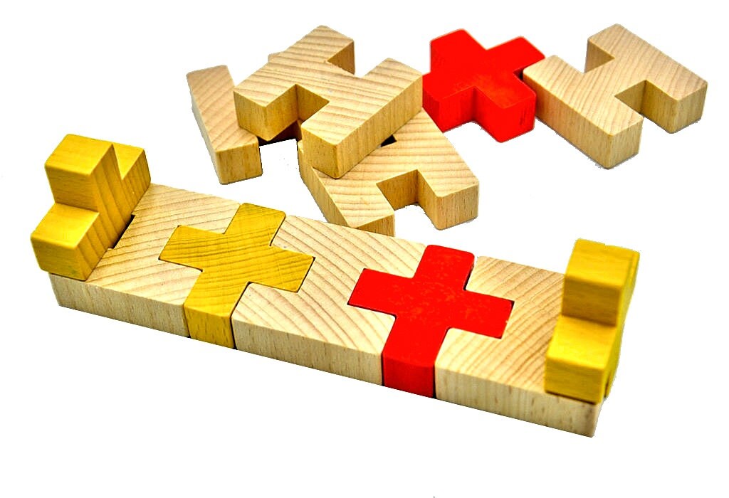 Wooden Crosses Stacker Toy Crosses Constructor Stacking - Etsy