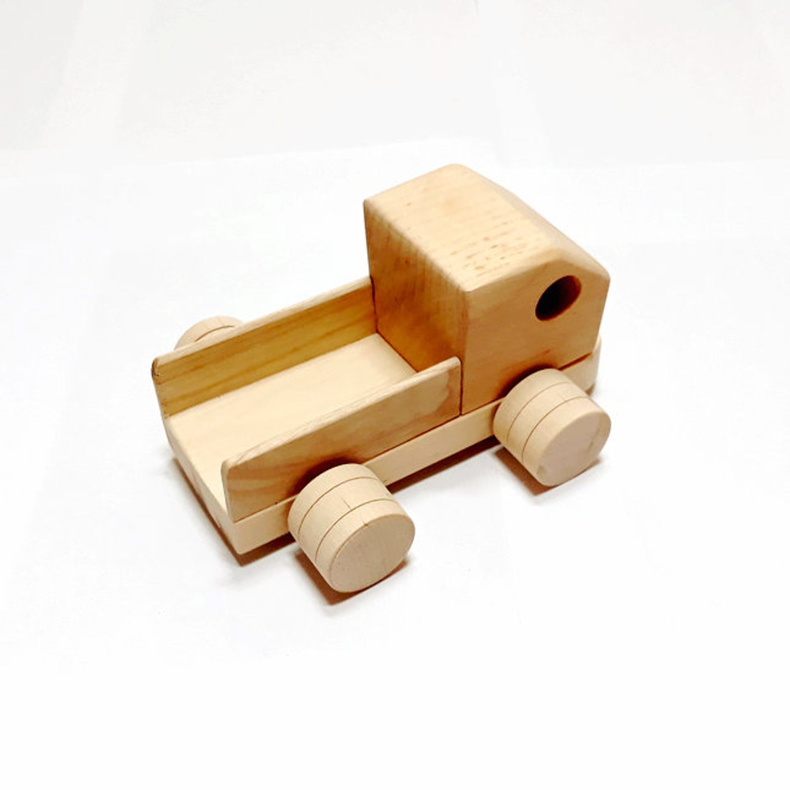 Wooden CAR Toy With Rotating Wheels CAR Organic Wooden Toy | Etsy