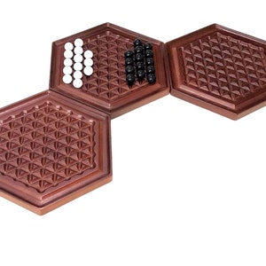 Abalone Table Game, Strategy Game, Wood Abalone Game, Educational Game ...