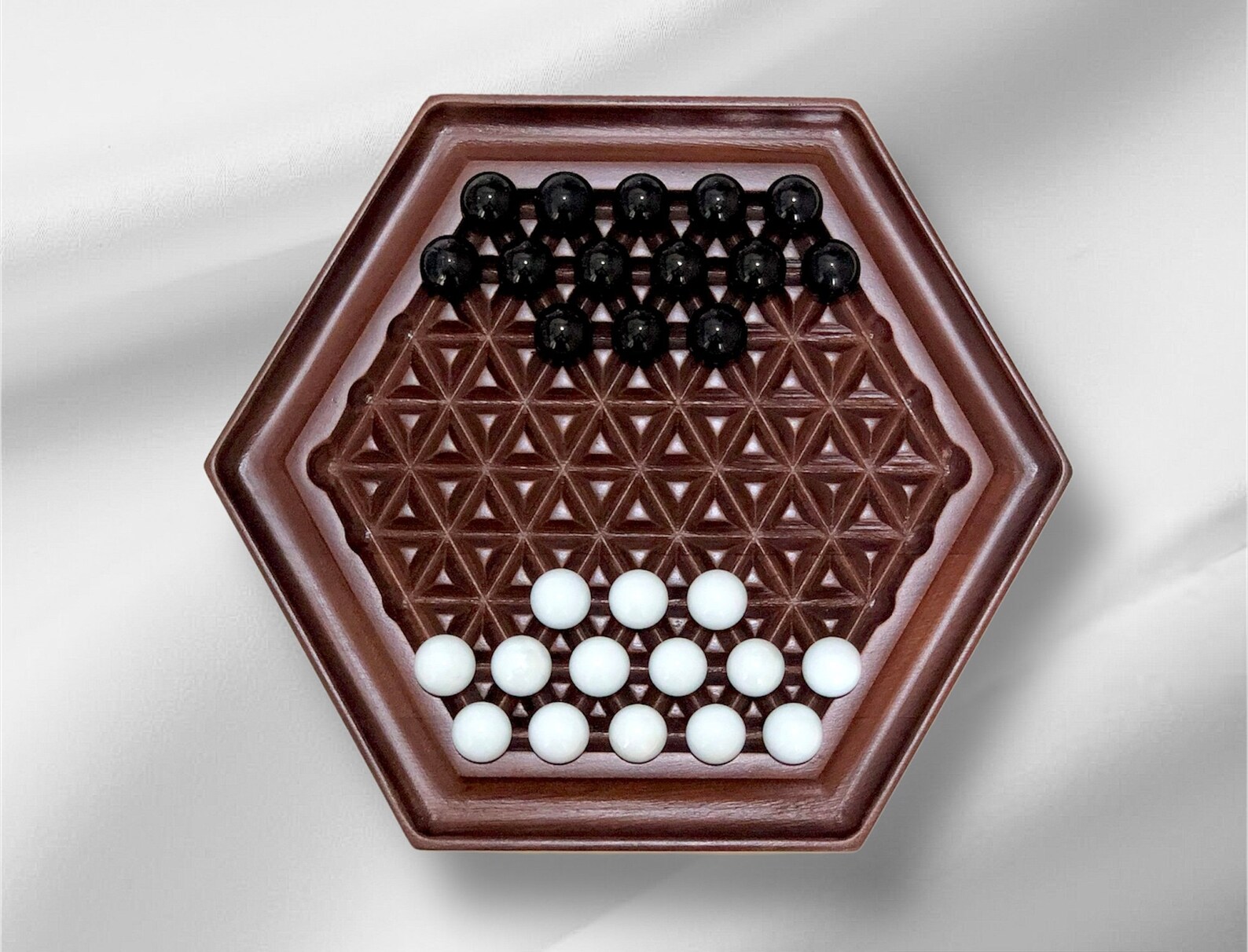 Abalone Table Game, Strategy Game, Wood Abalone Game, Educational Game ...