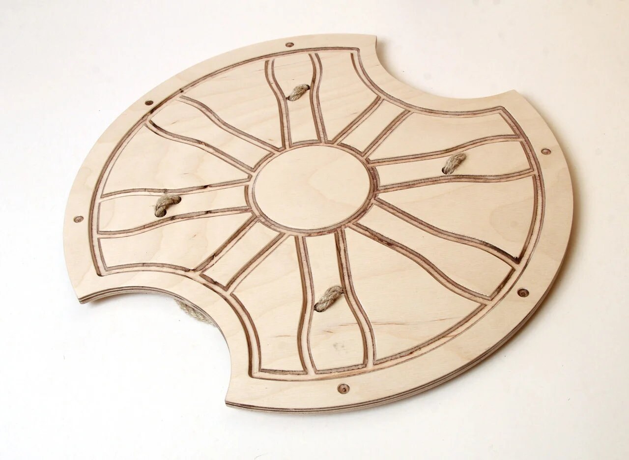 Personalised Achilles Shield, Children's Achilles Shield, Wooden Shield ...